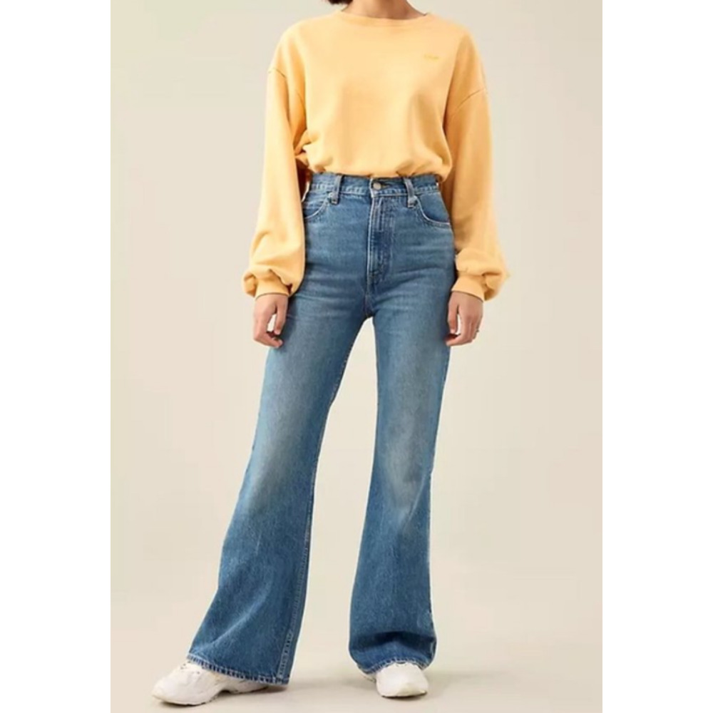 Levi's Premium 70s High Rise Flare Jeans Women's 26 - Gem